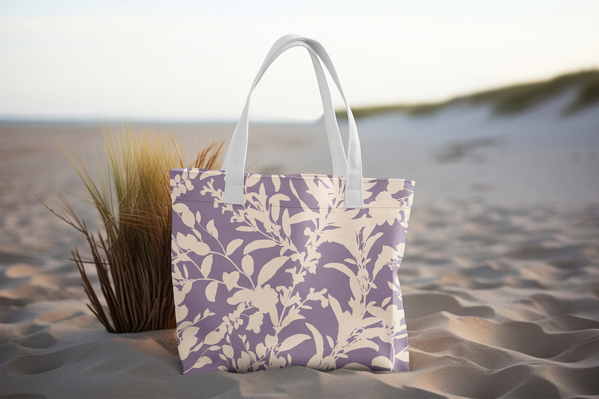 Subtle Powdery Flowers, a Pattern Graphic by MalyskaStudio | Creative ...