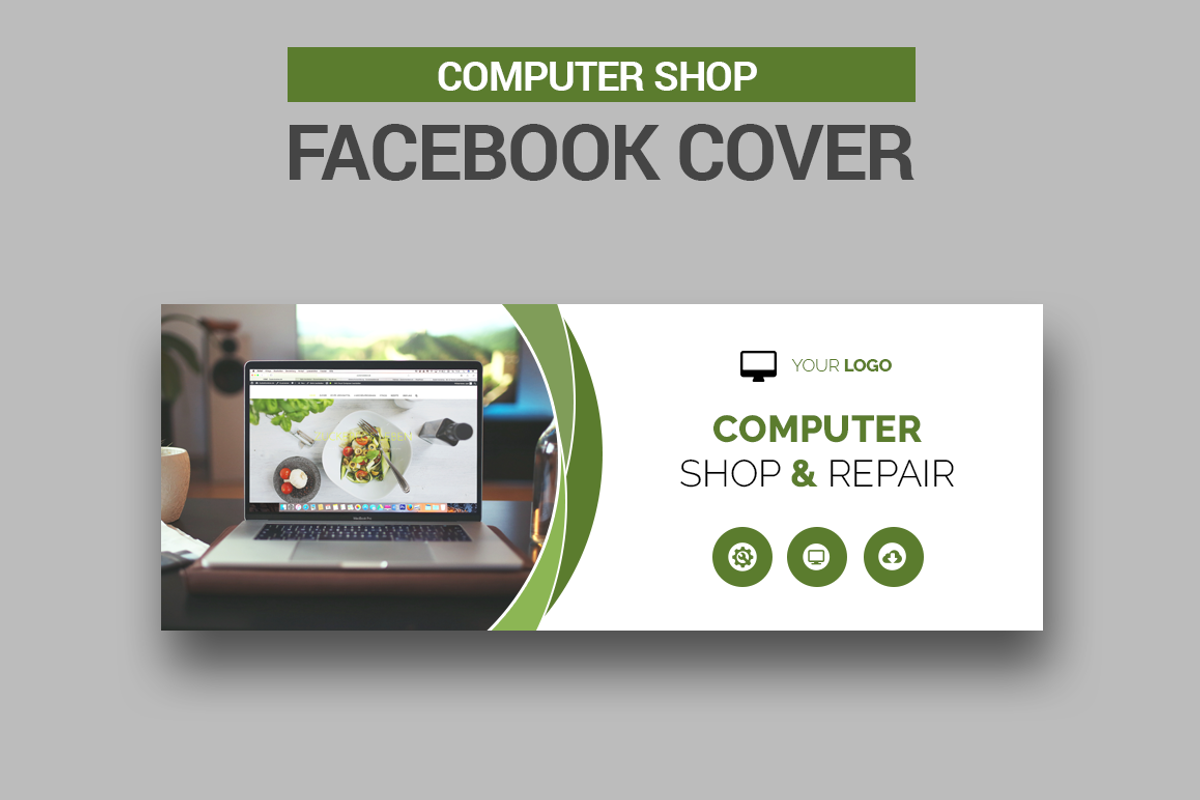 6 Computer Shop - Facebook Covers, a Social Media Template by Creatricks