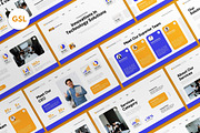 Technology Company Google Slides, a Presentation Template by graphicook