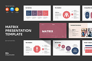 Matrix Presentation Template, a Presentation Template by CreativeSlides ...