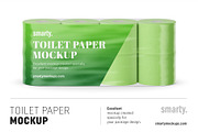 Toilet paper mockup, a Household Mockup by Smarty Mockups