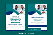 Community health Fair flyer design, a Flyer Template by thedesignsource