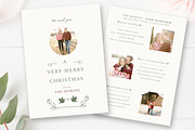 Christmas Year in Review Card Template | Creative Market