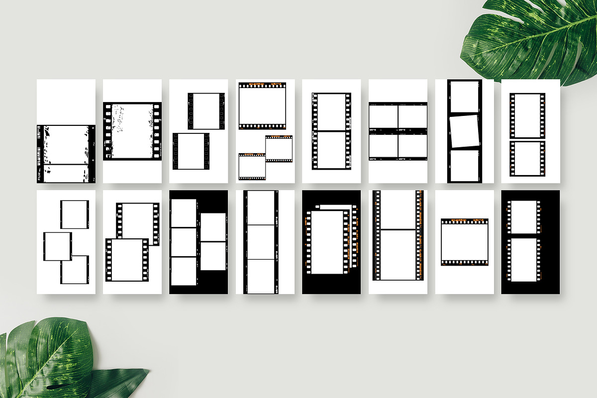 40 Film Fully Editable Templates, a Social Media Template by VitalexStudio