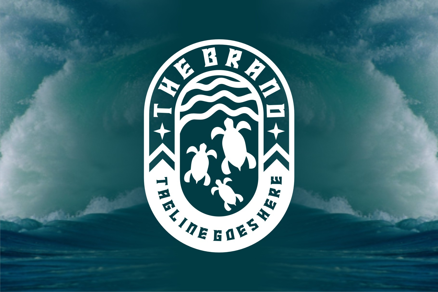 Turtles Stamp, a Branding & Logo Template by herulogo