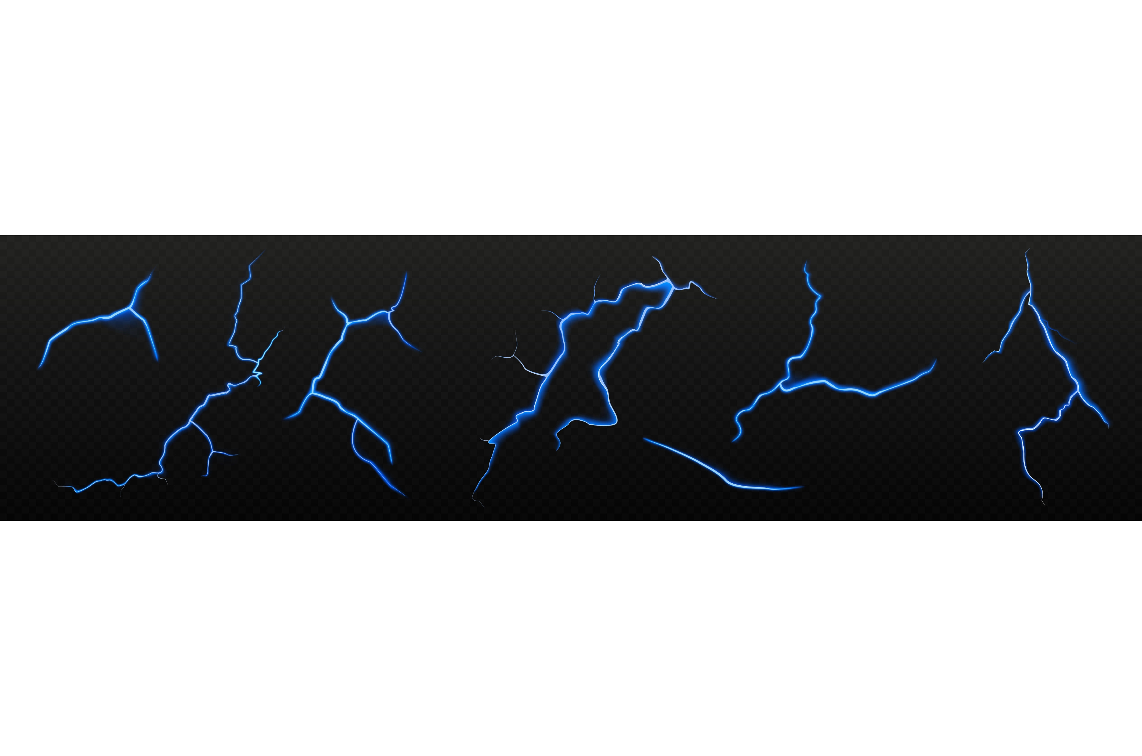 Lightning electric effect, light, an Illustration by art PVP - market