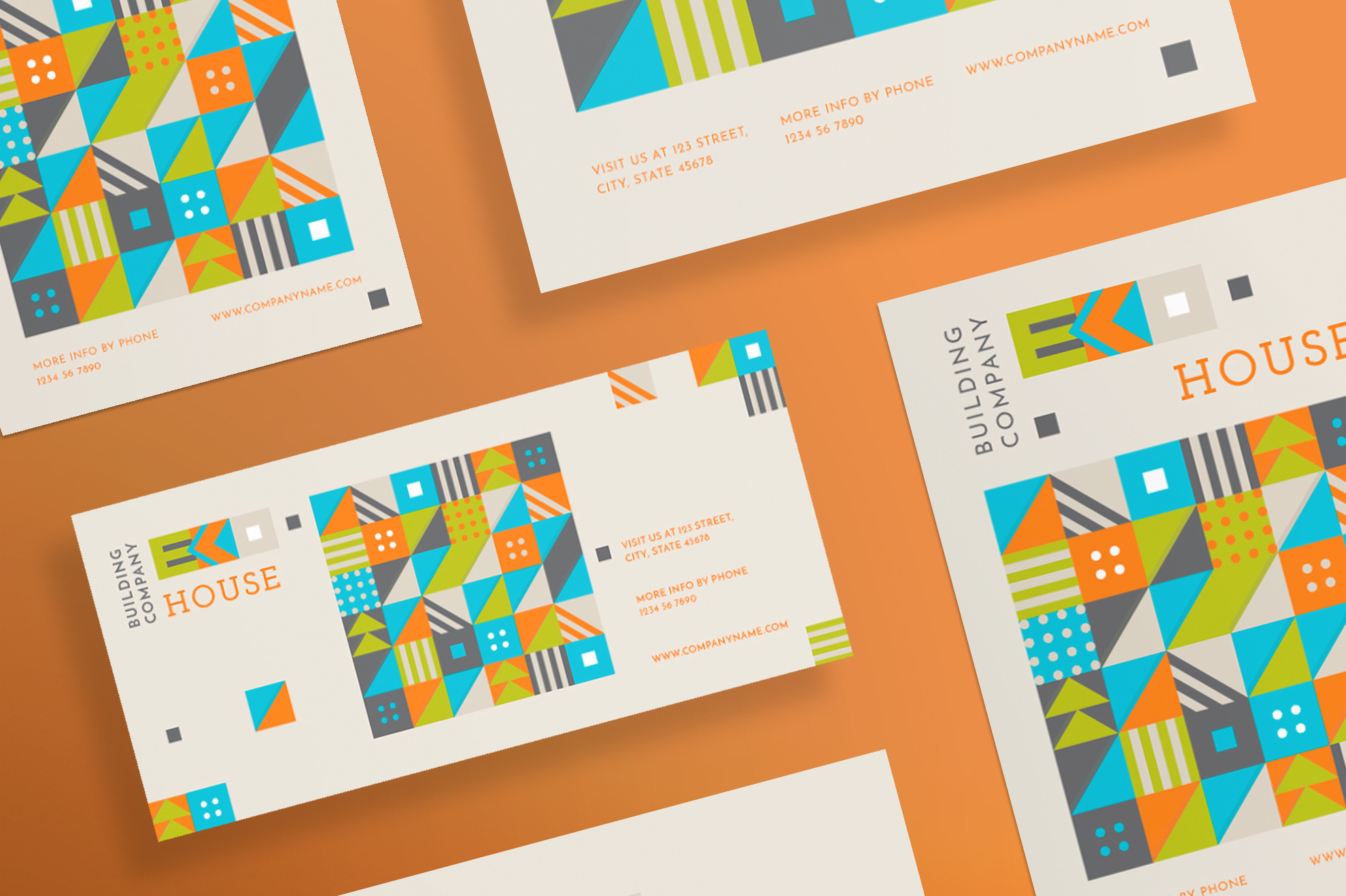 Flyers | Eco House, a Flyer Template by Amber Graphics | Creative Market