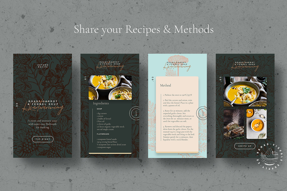 Storytelling Animated Stories Kit, a Social Media Template by Nomad Visuals