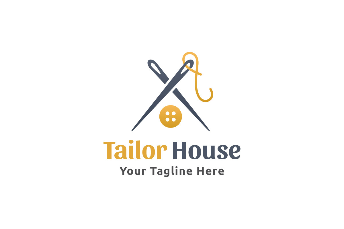 Tailor House Logo, a Branding & Logo Template by Martin-Jamez