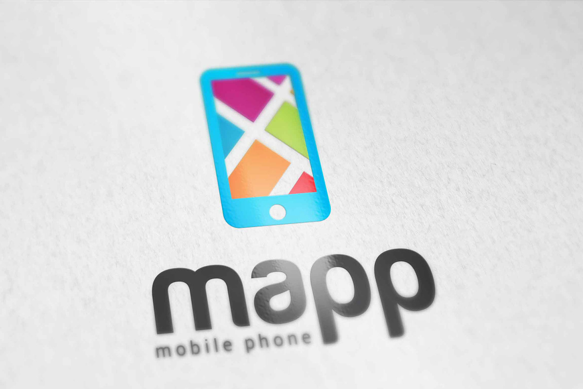 Map App Logo, a Branding & Logo Template by Mariyana