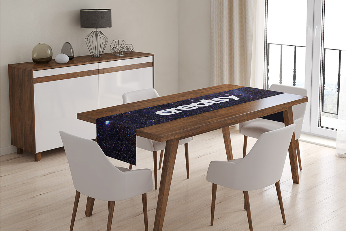 Table Runner Mockup, an Apparel Mockup by creatsy2
