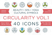 Circularity Icons Volume 1, an Outline Icon by ARTE MIGUEL