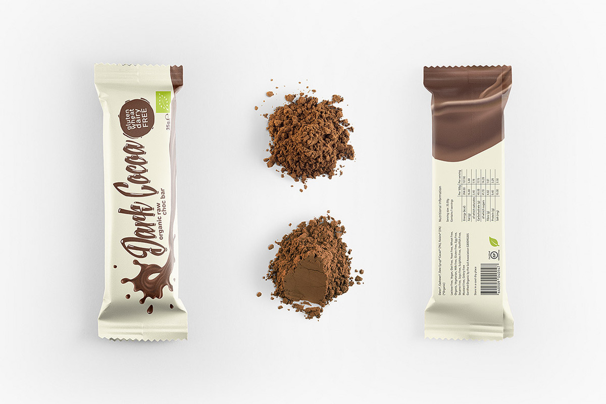 Snack Bar Packaging Mockup, a Packaging Mockup by bangingjoints