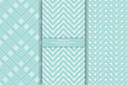 Set of zigzag seamless patterns, a Pattern Graphic by pattern shop