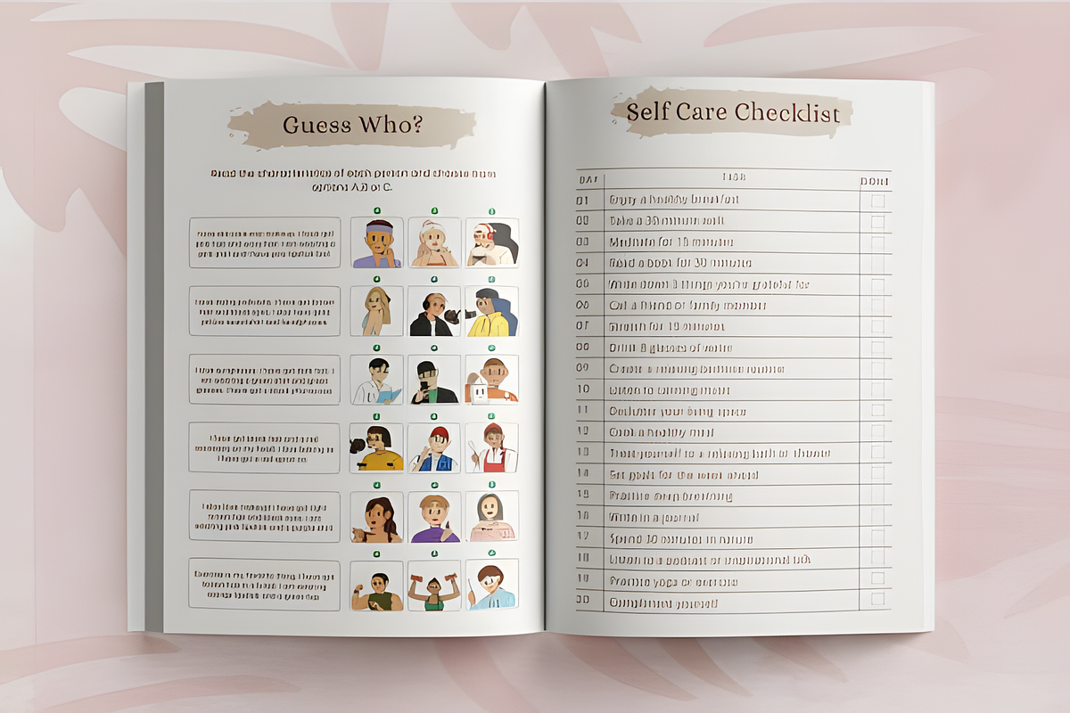 2026 Self Love Workbook, a Design Template by Book2bees