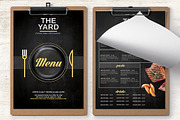 Modern Restaurant Food Menu Flyer, a Flyer Template by Hotpin