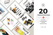 Pinterest Social Media Template, a Social Media Template by VictorThemes