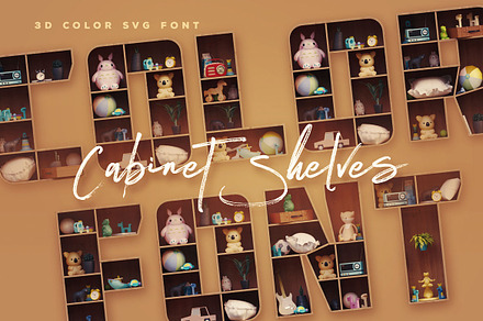 Clay 3 - Color Font | Symbol Fonts ~ Creative Market