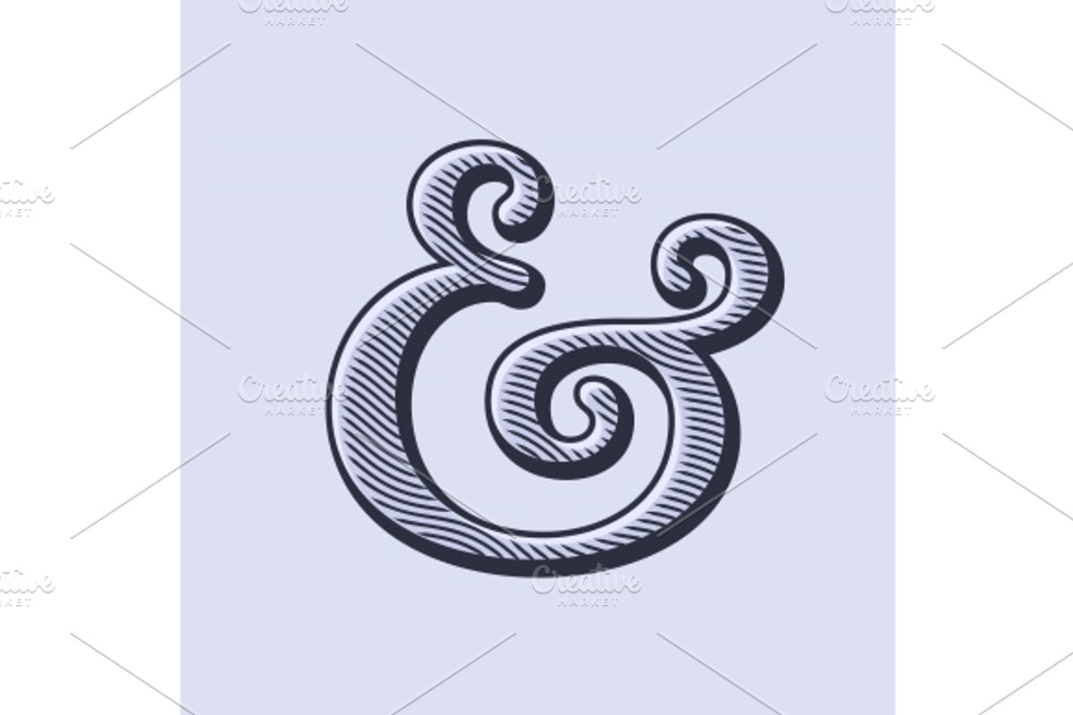 Ampersand vector illustration, a Graphic by cgtailor | Creative Market