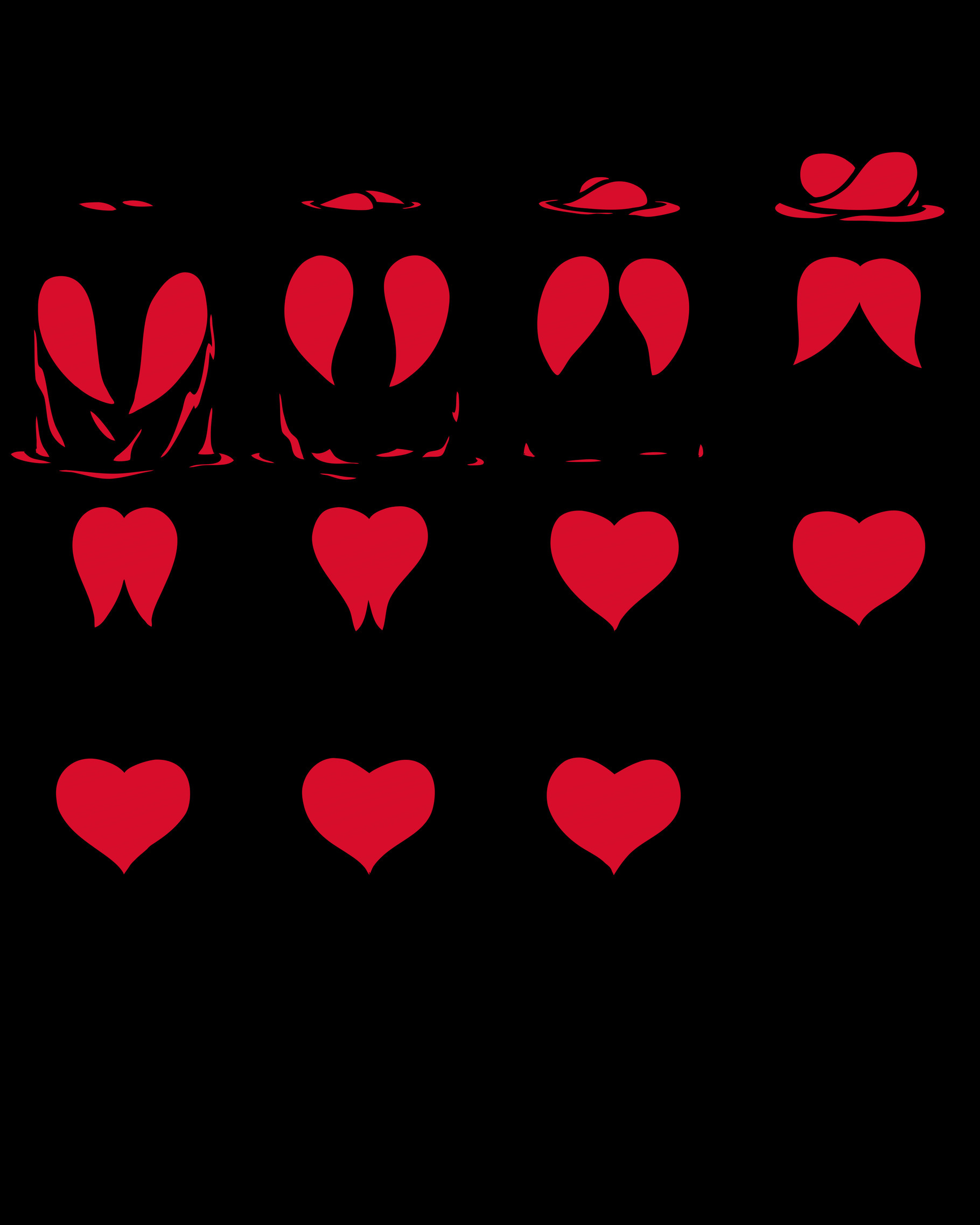 Sprite Sheets Heart. Ready for games, an Illustration by YashkovskiyMD