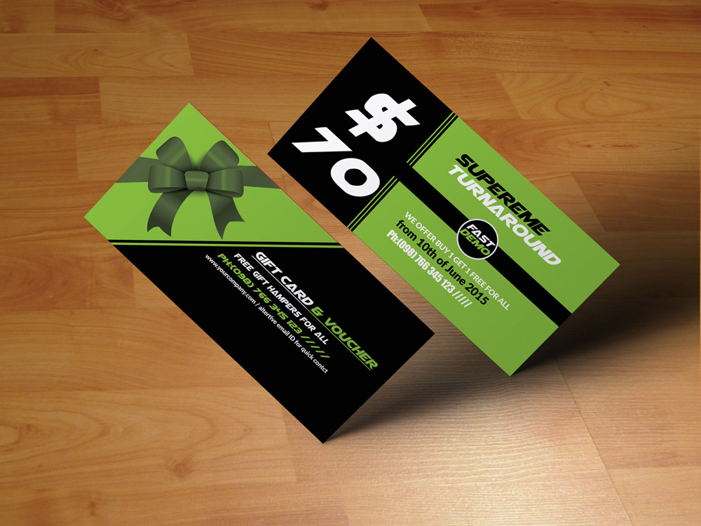 Multi Use Business Gift Voucher | Invitation Templates ~ Creative Market