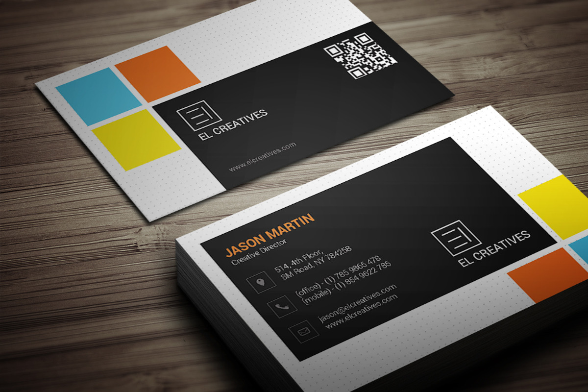 Metro Business Card, a Business Card Template by bouncy