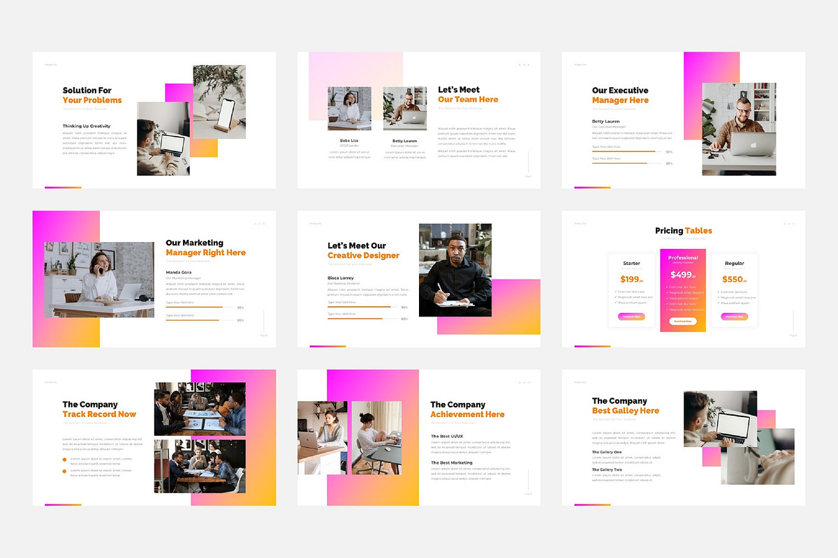 Creava - Creative Agency PowerPoint, a Presentation Template by Haidezign