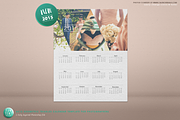Psd Geometric Triangles Calendar, a Stationery Template by FUN TENT DESIGN