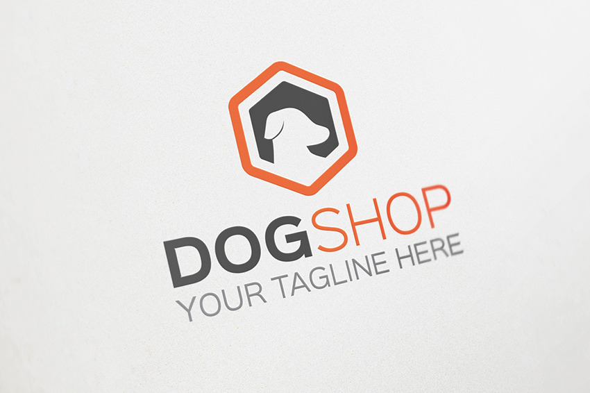 Dog Shop Logo, a Branding & Logo Template by Arslan