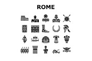 Ancient Rome Antique History Icons, an Industrial Photo by pikepicture