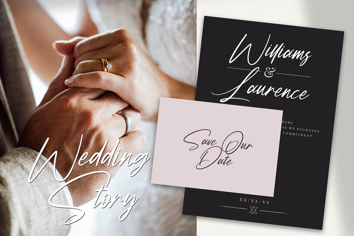 Fany Harlley - Handwritten Font, a Script Font by StringLabs | Creative Market