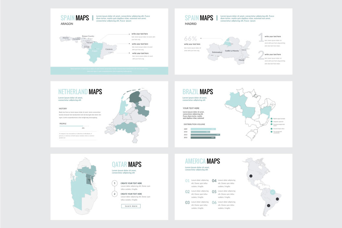 DETAIL MAPS - Google Slide Template, a Presentation Template by Shafura