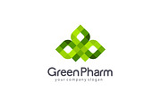 GreenPharm Logo, a Branding & Logo Template by IKarGraphics | Creative ...