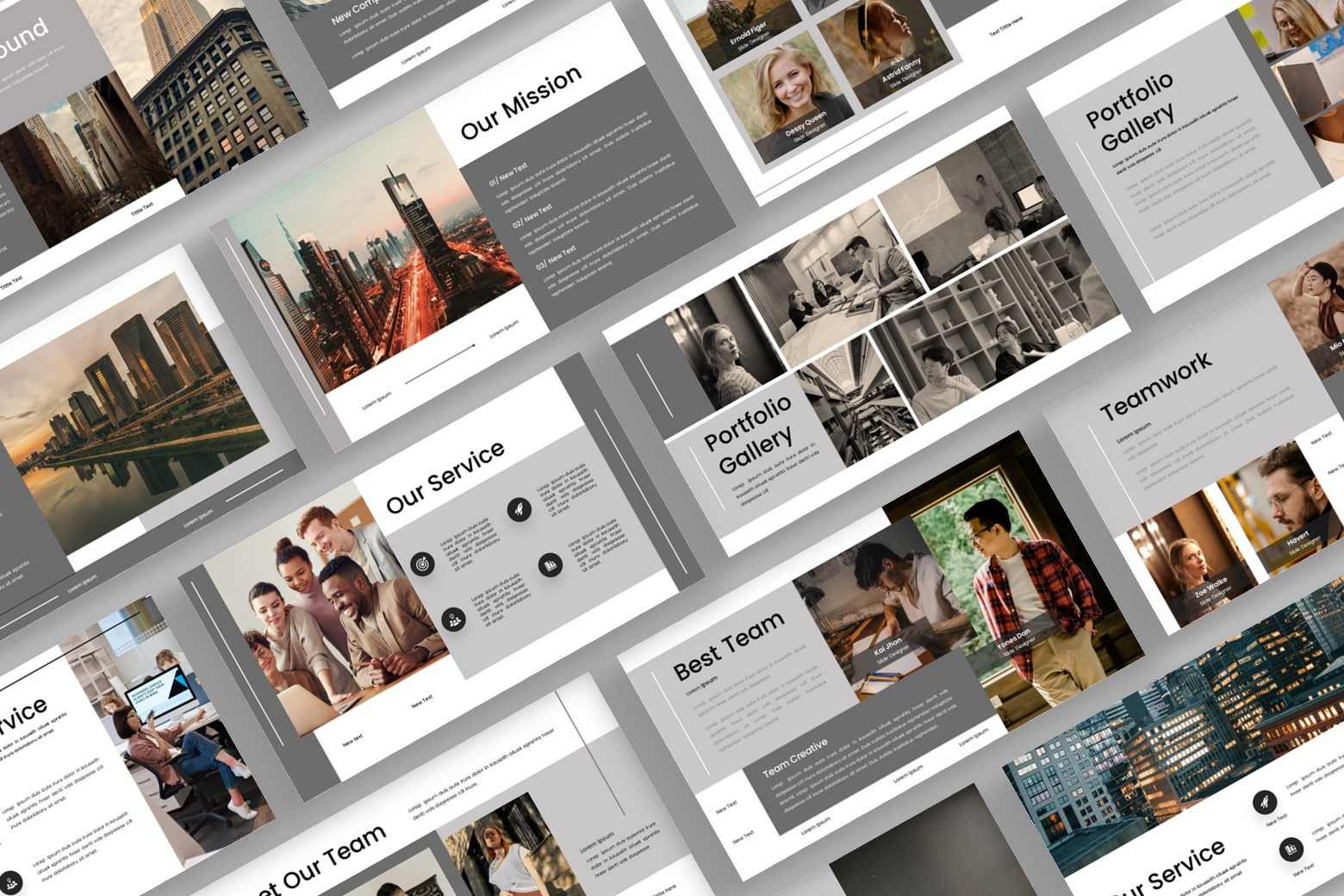 PRIME - Google Slide Template, a Presentation Template by kreatifreya