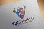 King Shield, a Branding & Logo Template by Josuf Media