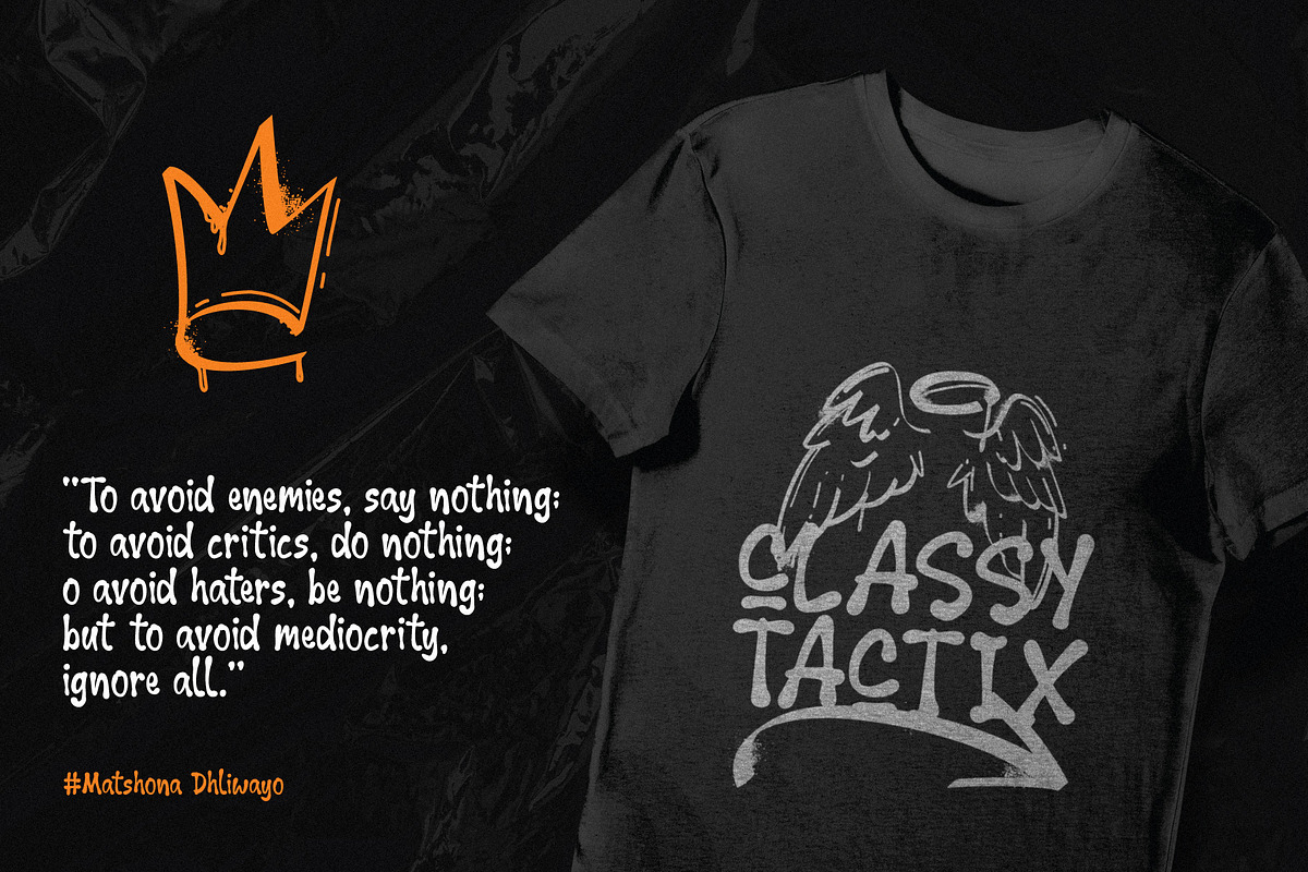 Strick Wire Graffiti Font, a Handwritten Font by Lettermine