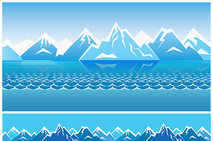 Arctic Landscapes, an Illustration by Blacklight