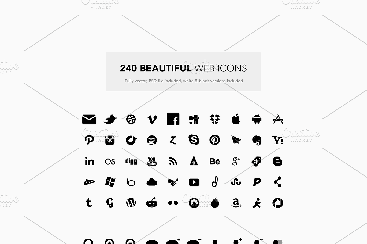 240 Beautiful Web Icons, an Icon by Jamie Peak