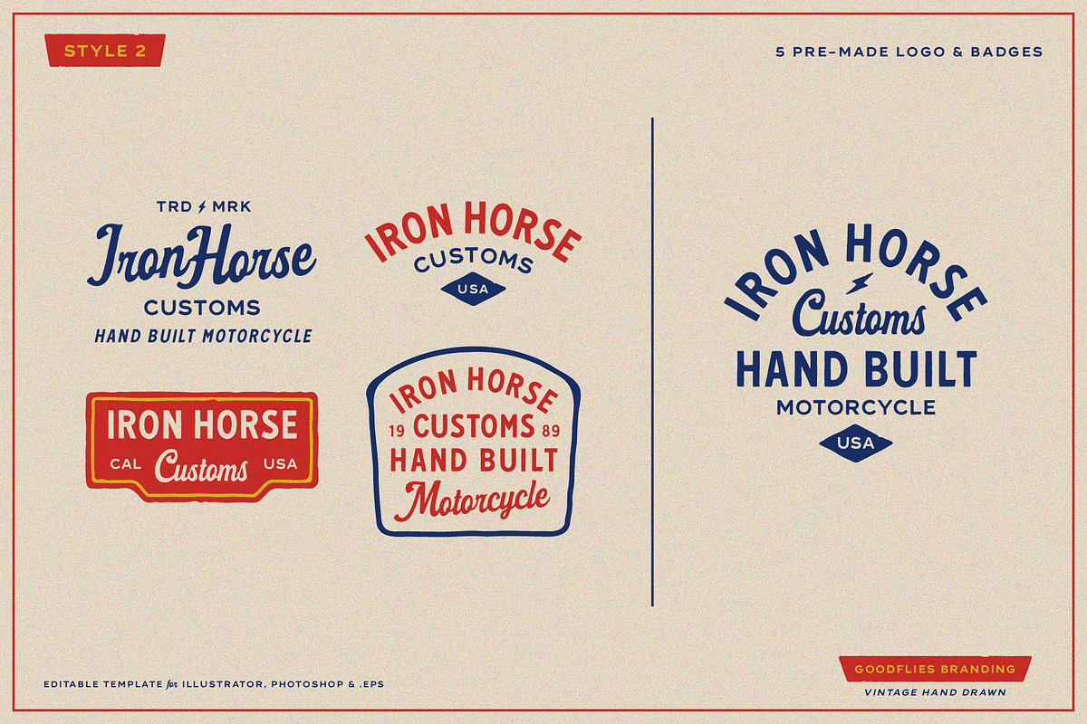 Goodflies Branding Kit, a Branding & Logo Template by Refolve Design