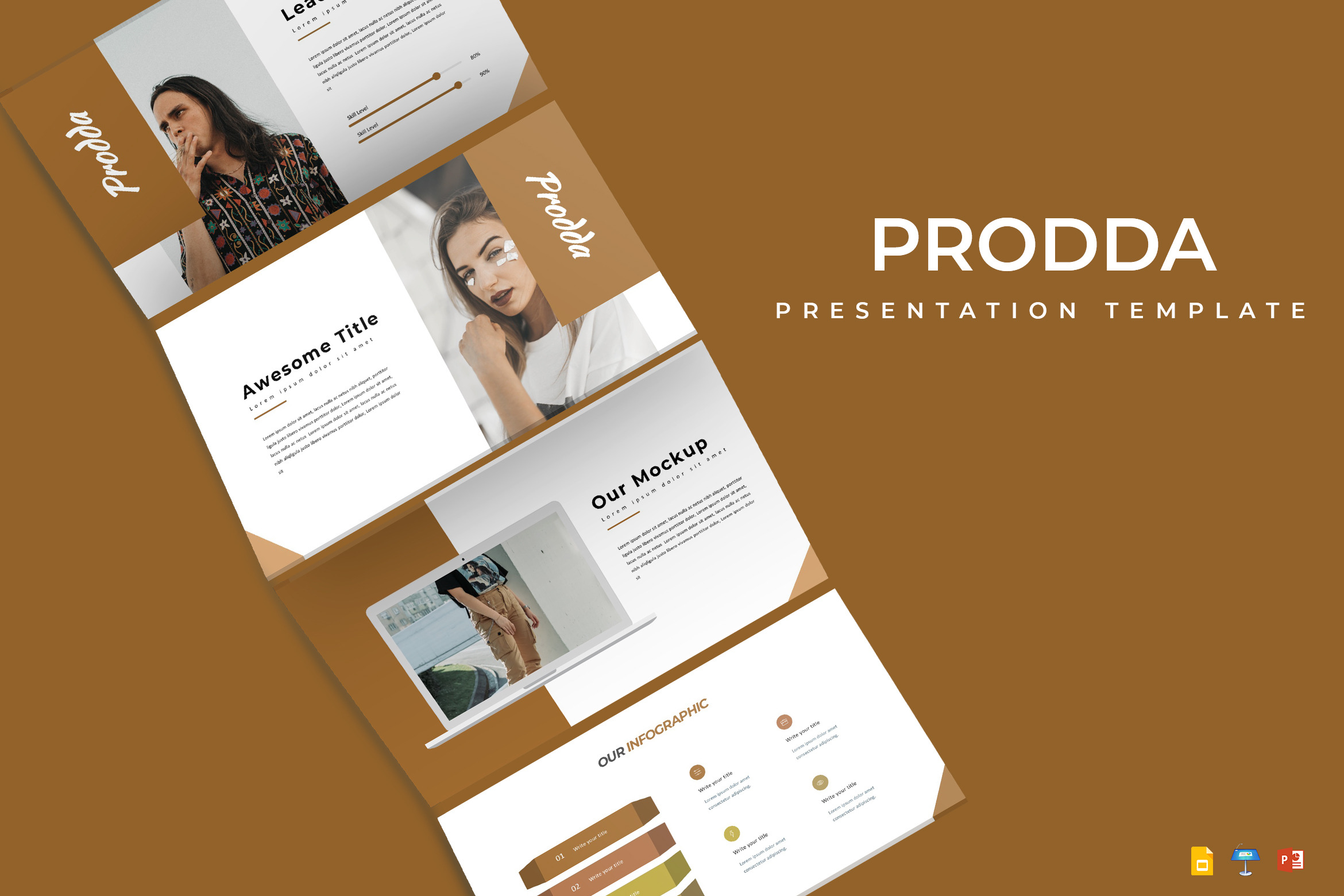 Prodda - Presentation Template, a Presentation Template by AQR Studio