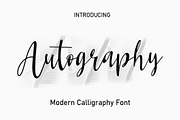 Autography Script, a Script Font by NeoCreative