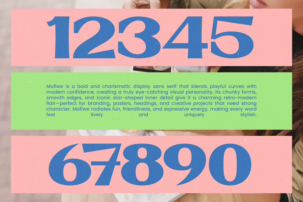 Mofiwe Modern Display Sans Font, a Sans Serif Font by timelesstype.co
