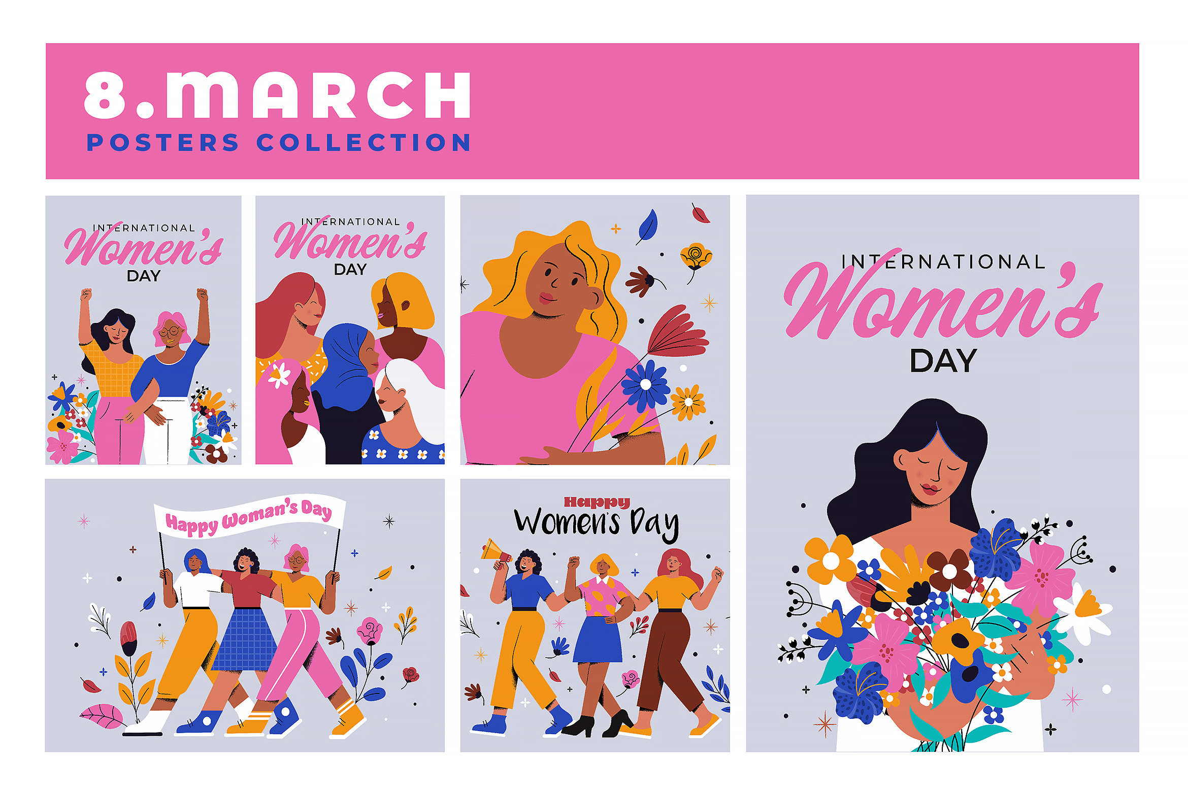 International women day poster, a Person Illustration by Creative ...