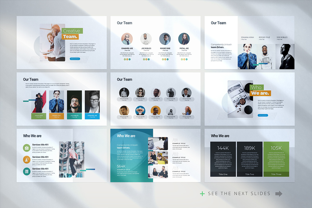 LOOK PowerPoint Template