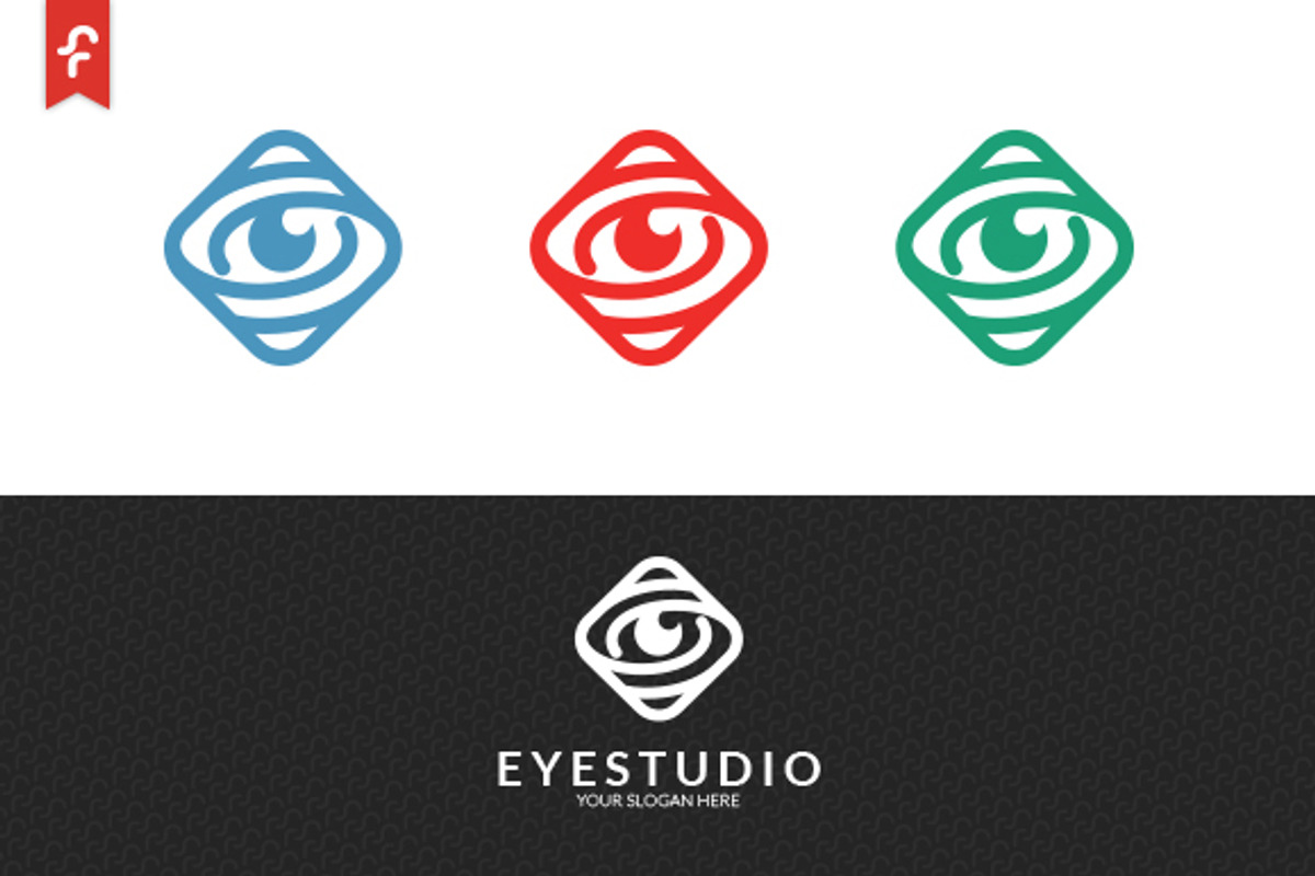 Eye Studio Logo, a Branding & Logo Template by ft.studio