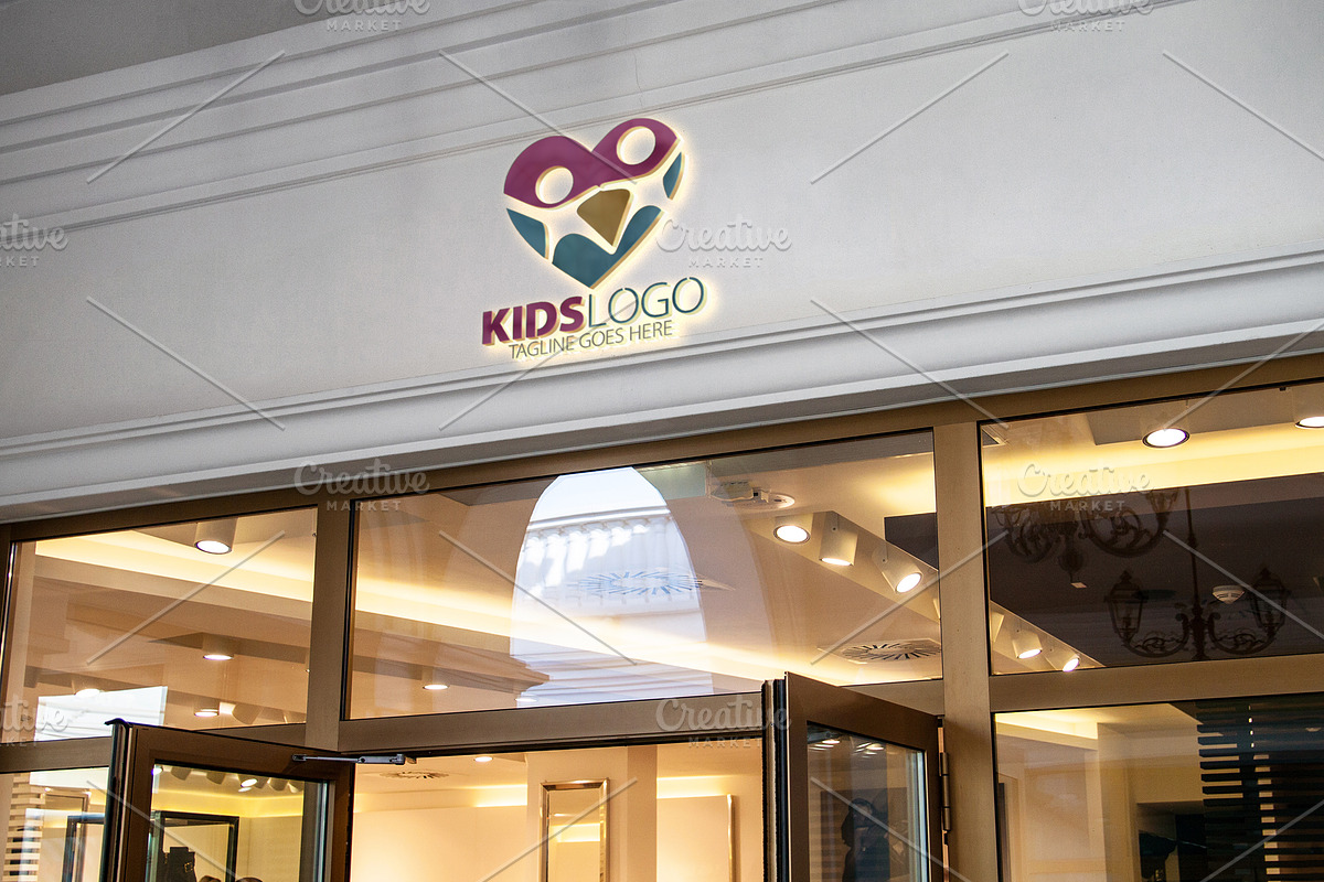 Kids Logo version 2, a Branding & Logo Template by Josuf Media