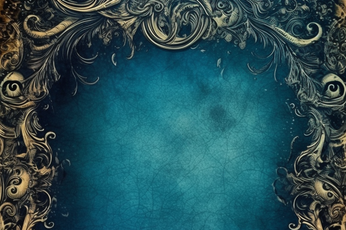 Dark Victorian Border