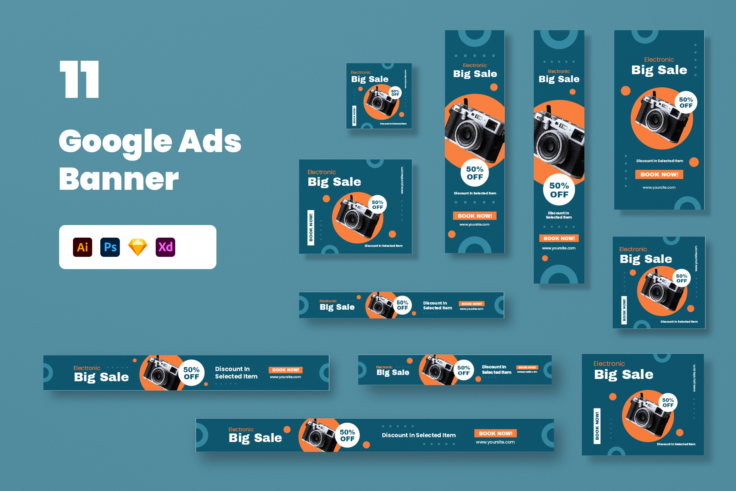 Electronic Google Ads, a Templates & Theme by Rahardi Creative