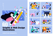 Graphic and Web Design, an Illustration by PureSolution