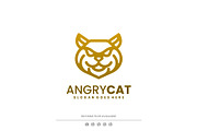 Angry Cat Logo